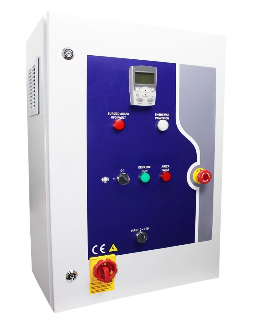 Variable Frequency Drive (VFD) Control Panel - Eaglewtr Engineering